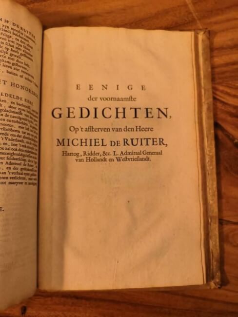 1e druk Het leven en bedryf van den heere Michiel de Ruiter - 3dehands